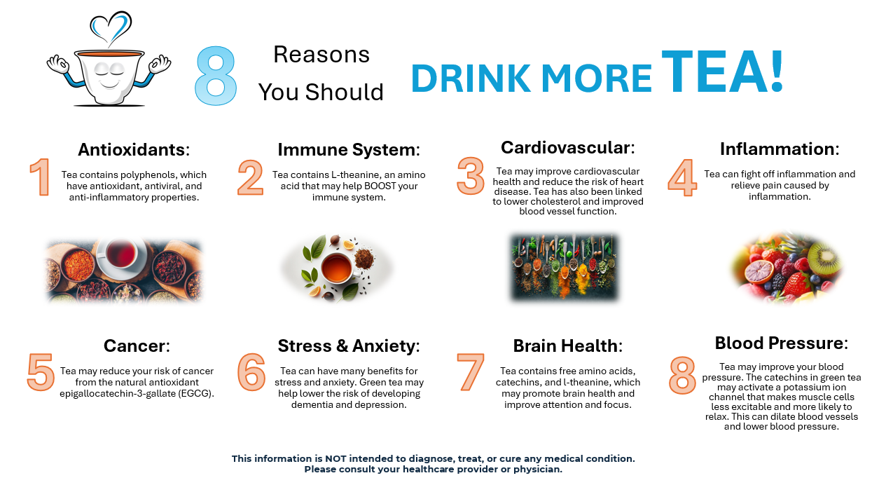 8 Reasons to Drink Tea – SereniTea Cup